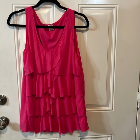Jockey | Tops | Host Pick Cute Flirty Ruffled Tank Top | Poshmark